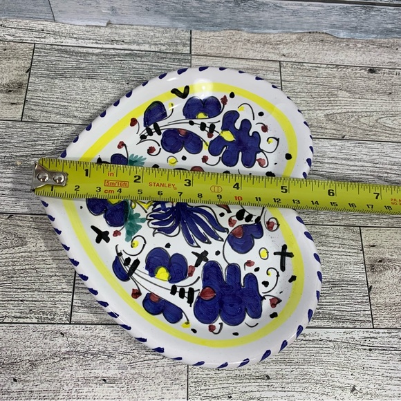 Lavorato E Dipinto Plate | Accents | Vintage Sambuco Mario Deruta Italy ...